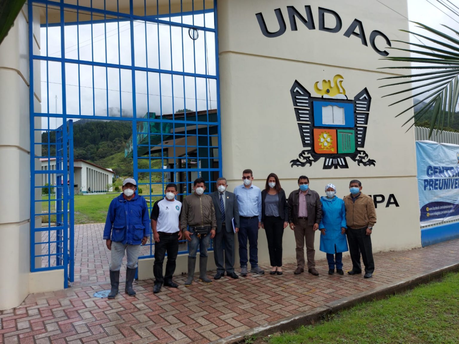EMBAJADOR DE ISRAEL REALIZÓ TRASCENDENTAL VISITA A LA UNDAC – FILIAL ...
