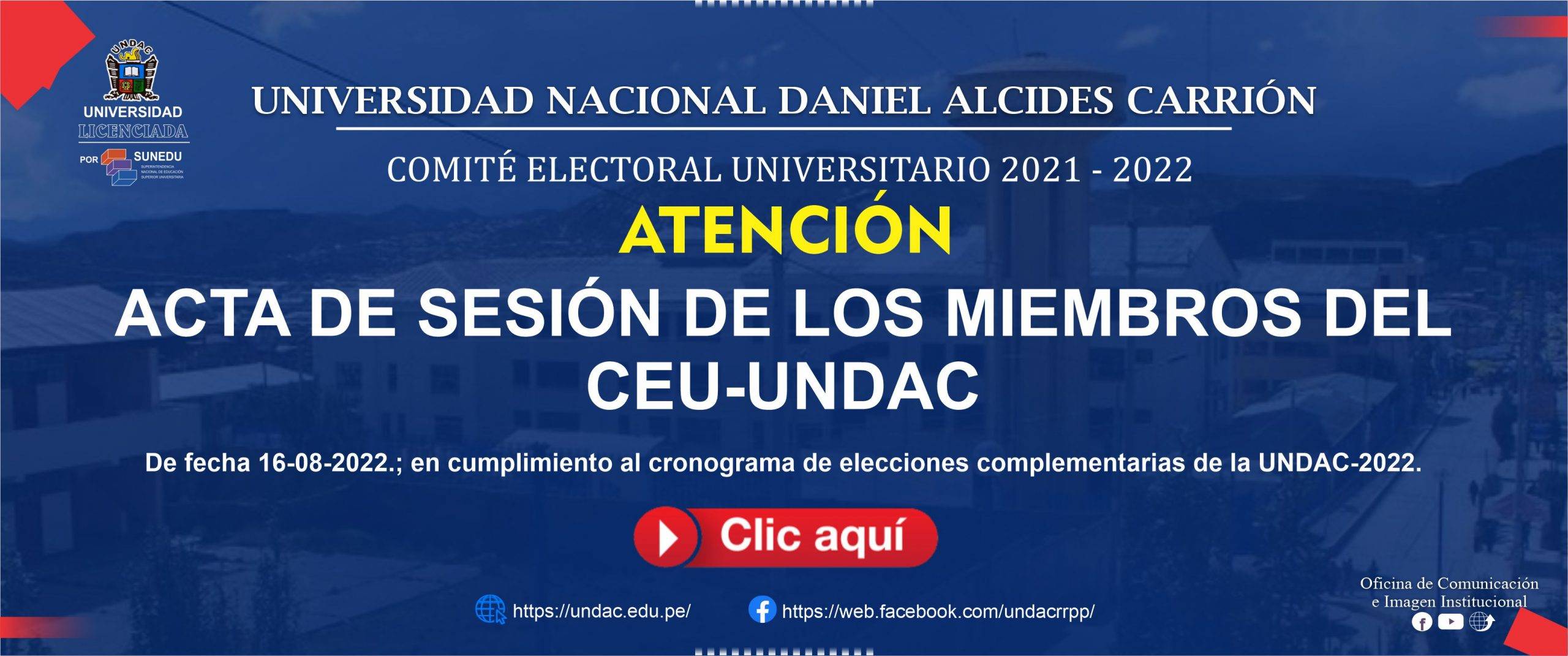 Universidad Nacional Daniel Alcides Carrión – UNDAC
