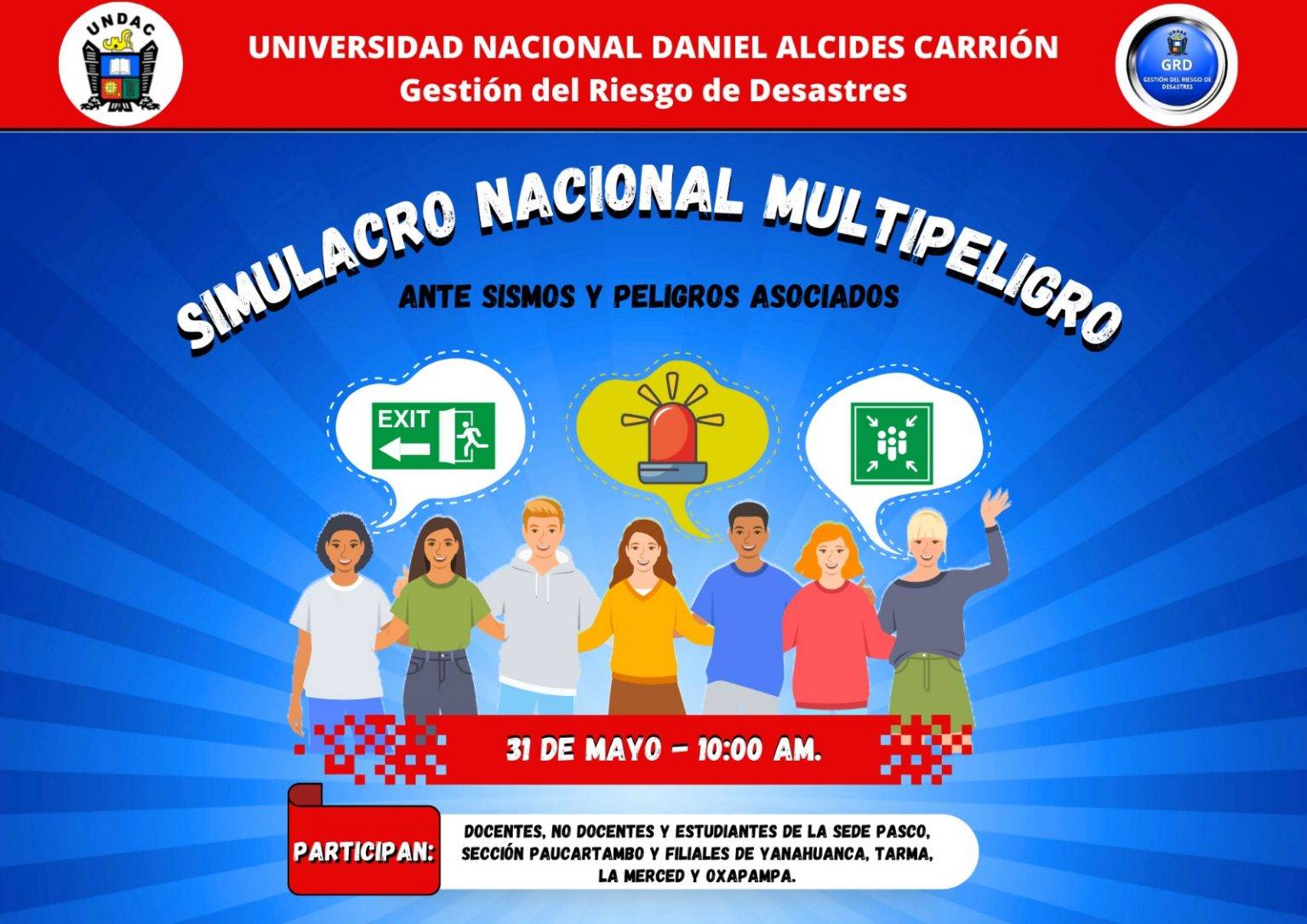 simulacro – Universidad Nacional Daniel Alcides Carrión