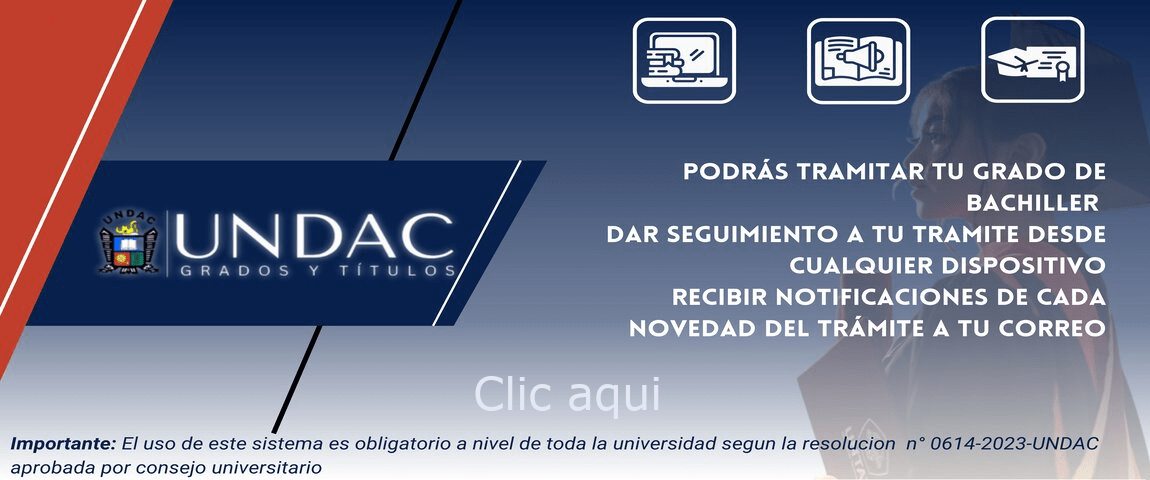 Universidad Nacional Daniel Alcides Carrión – UNDAC